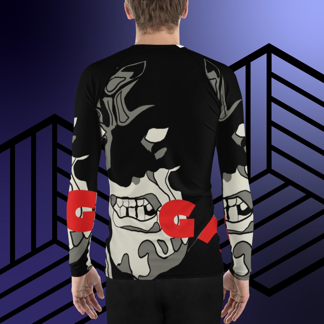 Grim Superhero Men's Rash Guard - Etsy