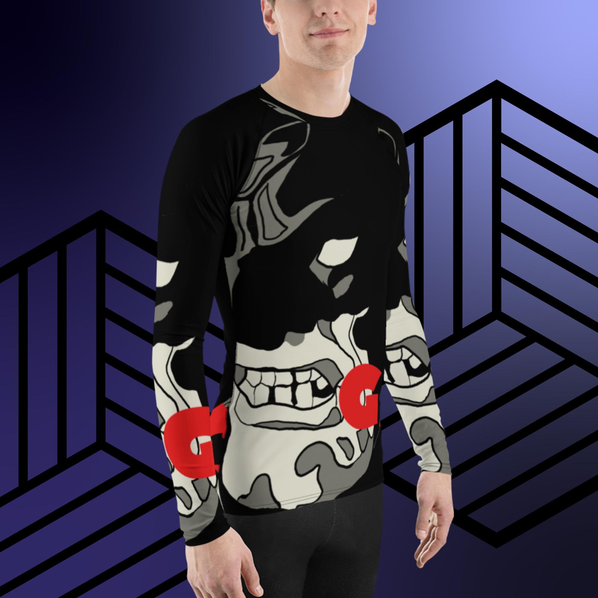 Grim Superhero Men's Rash Guard - Etsy