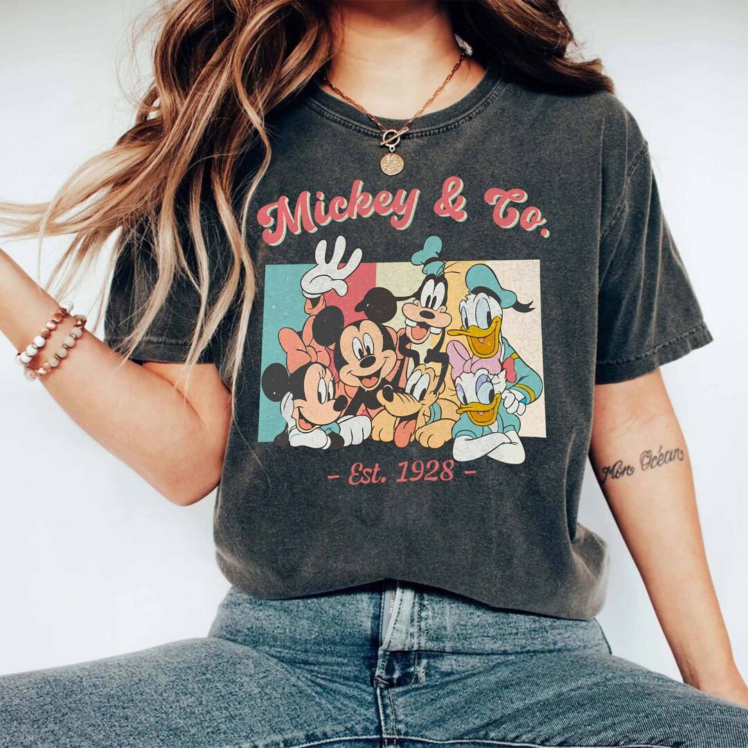 Mickey & Co 1928 Sweat Retro Disney Sweat Disneyworld - Etsy