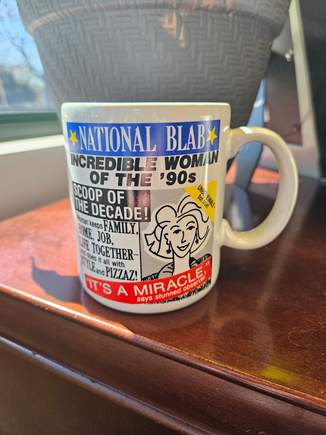 Vintage Hallmark National Blab Coffee Cup - Incredible Woman of the ...