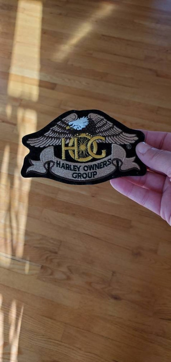 HOG Harley-Davidson Patch and Sticker - Gem