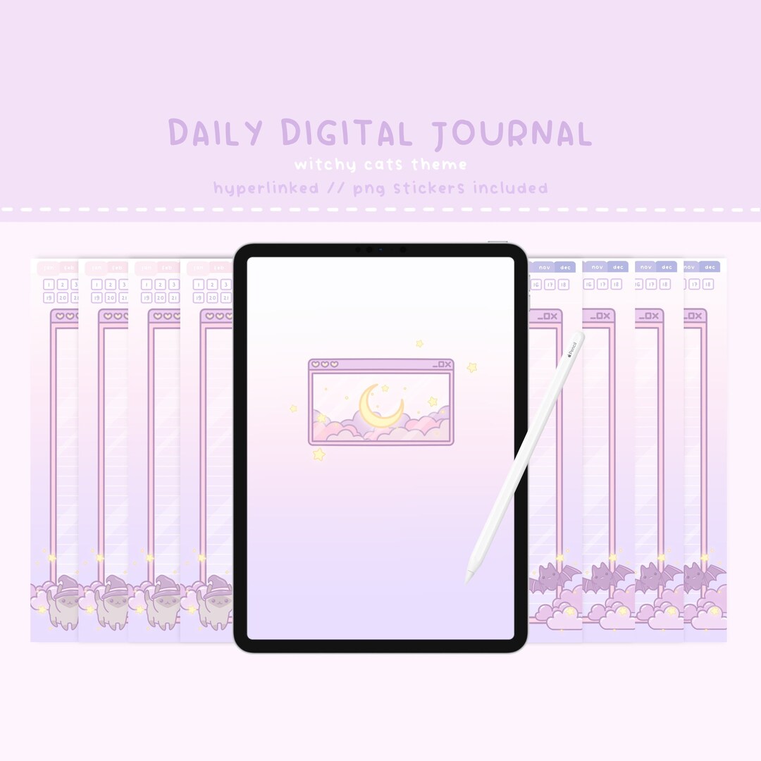 Daily Journal, Digital Journal, Daily Digital Journal, Kawaii Journal ...