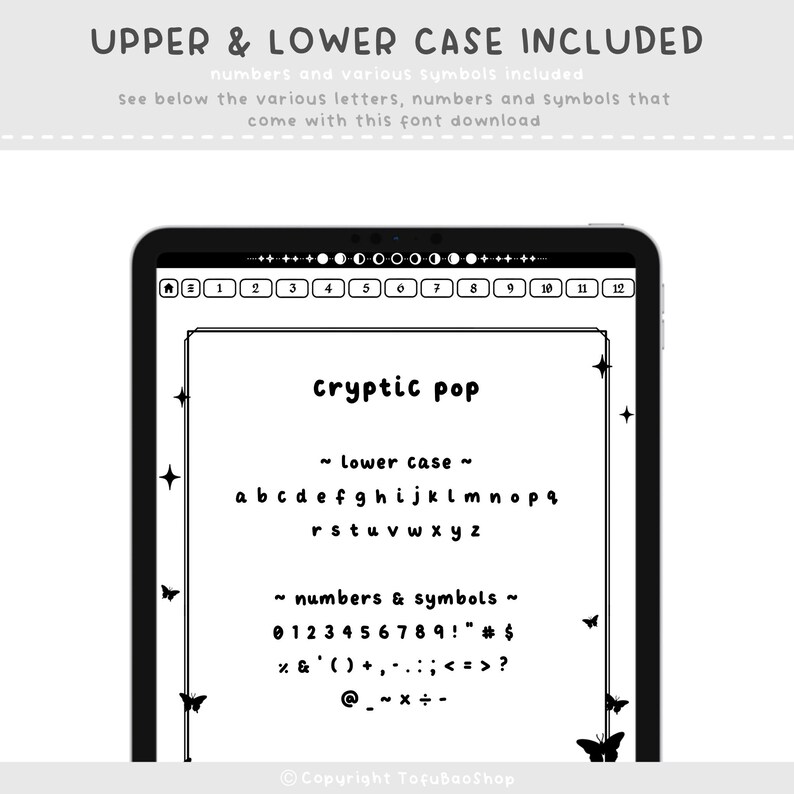 Cryptic Pop Handwritten Kawaii Cute Playful Font - Handwritten Lower ...