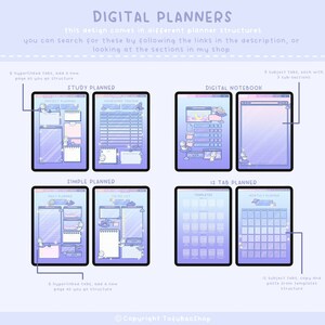 Cute Planner, Kawaii Planner, Planner Template, Printable Planner ...