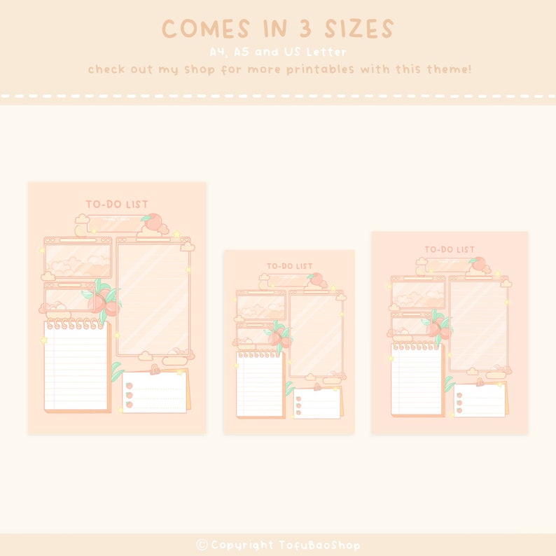 To Do List, to Do List Printable, Cute Planner, Planner Page, Planner ...