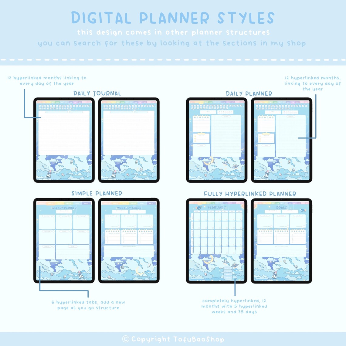 Weekly Planner Planner Printable Kawaii Planner Cute - Etsy