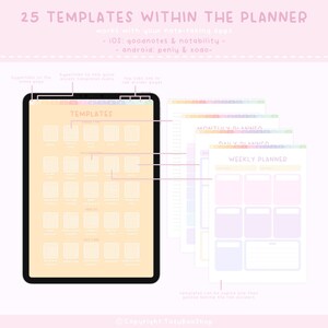 Cute Digital Planner, Kawaii Planner, Kawaii Digital Planner, Cute ...