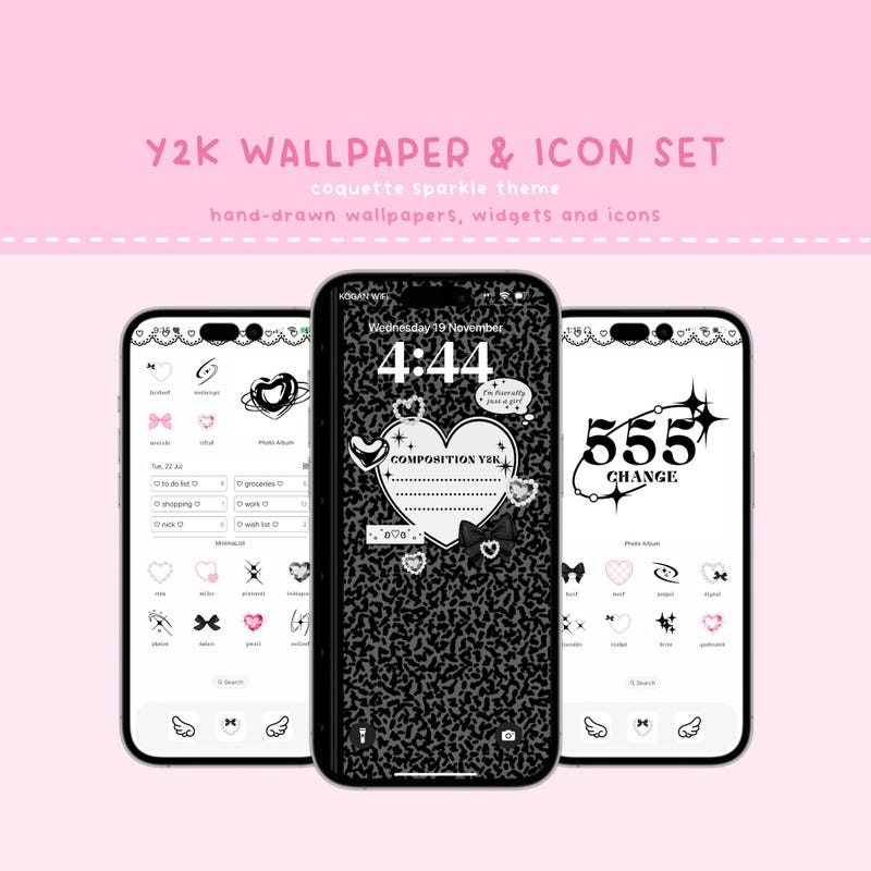 Y2k Wallpaper Icons - Etsy UK