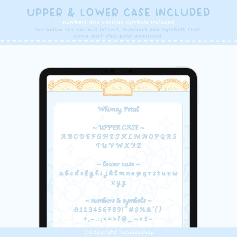 Whimsical Handwritten Font Script, WHIMSY PETAL, Planner Fonts, Digital ...