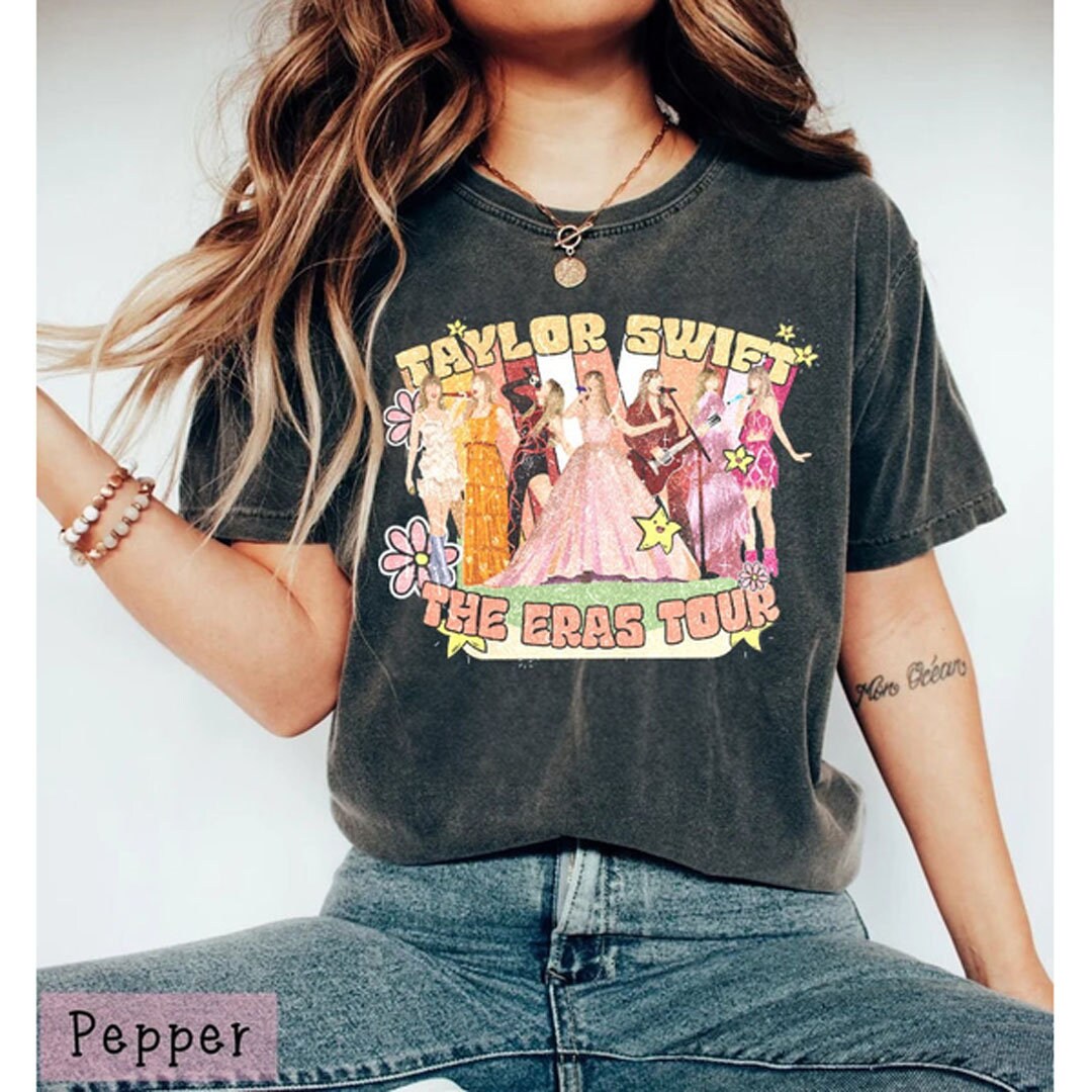 Retro Taylor Swift the Eras Tour Shirt Y2k Taylor Swift the - Etsy