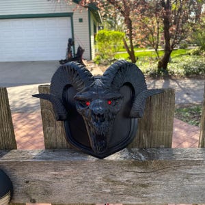 Evil RAM Skull V3 Emblem With 12v Leds Fits 09+ 4th Gen RAM Pickup ...