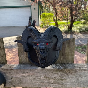 Evil RAM Skull V3 Emblem With 12v Leds Fits 09+ 4th Gen RAM Pickup ...