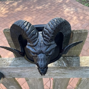 Evil RAM Skull V3 Emblem With 12v Leds Fits 09+ 4th Gen RAM Pickup ...