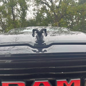 4th & 5th Gen 09+ Hood Ram Head Badge Ornament Emblem Fits Ram ...
