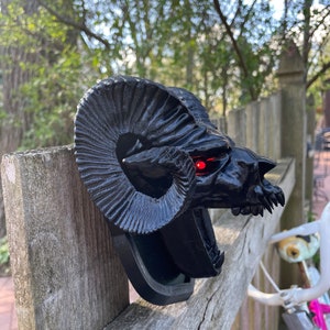 Evil RAM Skull V3 Emblem With 12v Leds Fits 09+ 4th Gen RAM Pickup ...