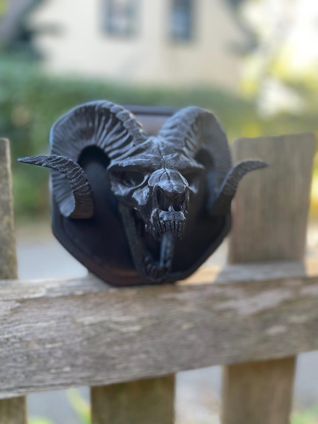 Evil Ram Skull V3 Emblem With Optional 12v Leds Fits 19+ 5th Gen Ram ...