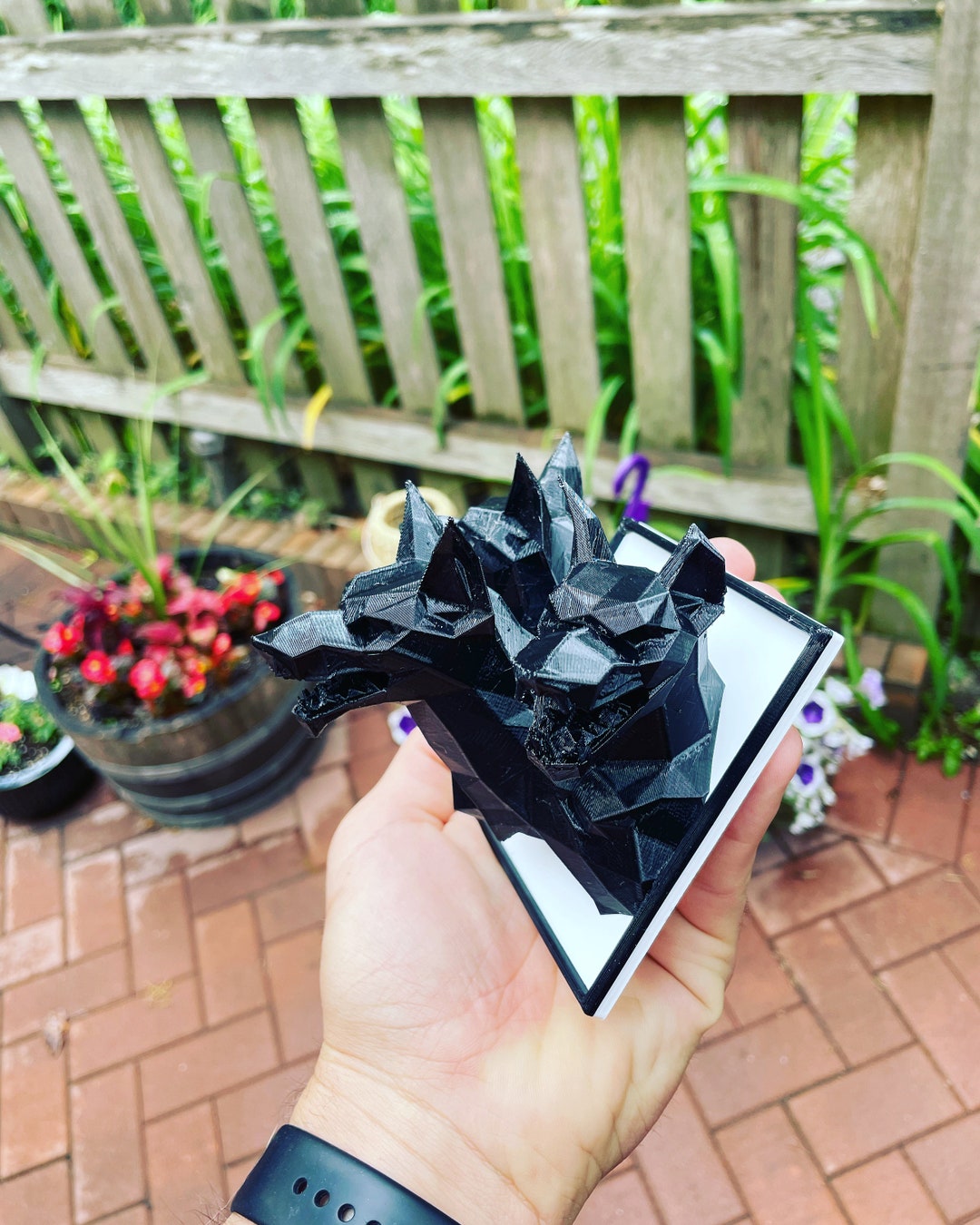 Cerberus Emblem Badge - Universally Fits Any Car, Truck or Other ...