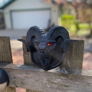 Evil RAM Skull V3 Emblem With 12v Leds Fits 09+ 4th Gen RAM Pickup ...