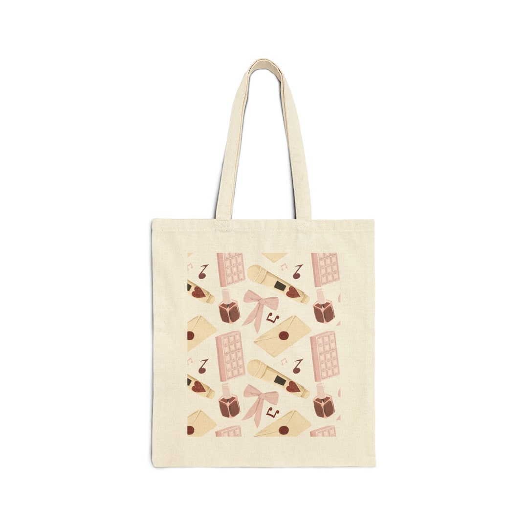 Sabrina Carpenter Inspired Cotton Canvas Tote Bag - Etsy