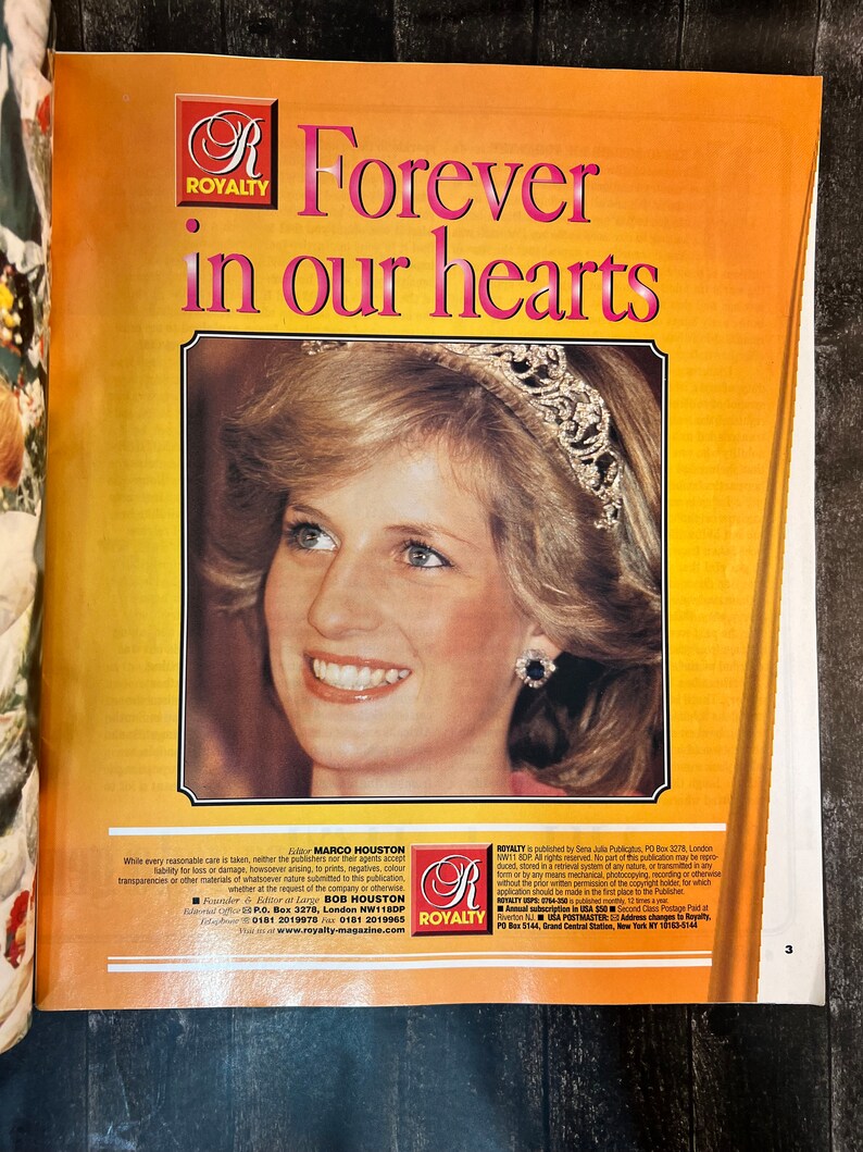 Princess Diana Memorabilia - Etsy