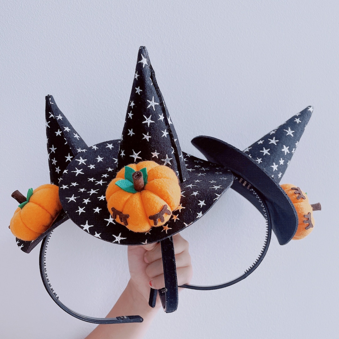 Halloween Witch Hat Headband - Etsy