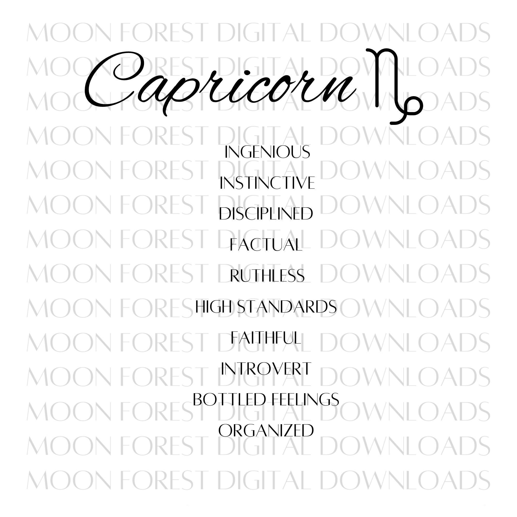 Capricorn Character Traits