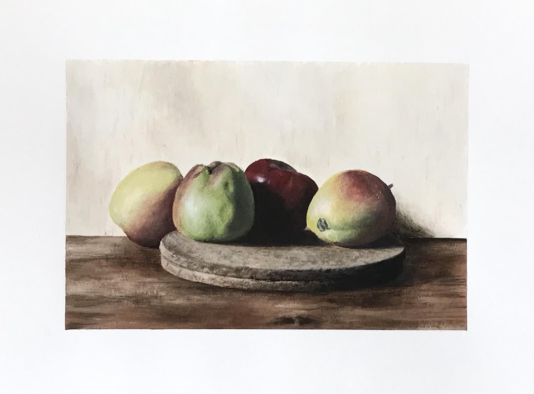 Still Life Art Print, Original Still Life Painting, Acrylic Art Print ...