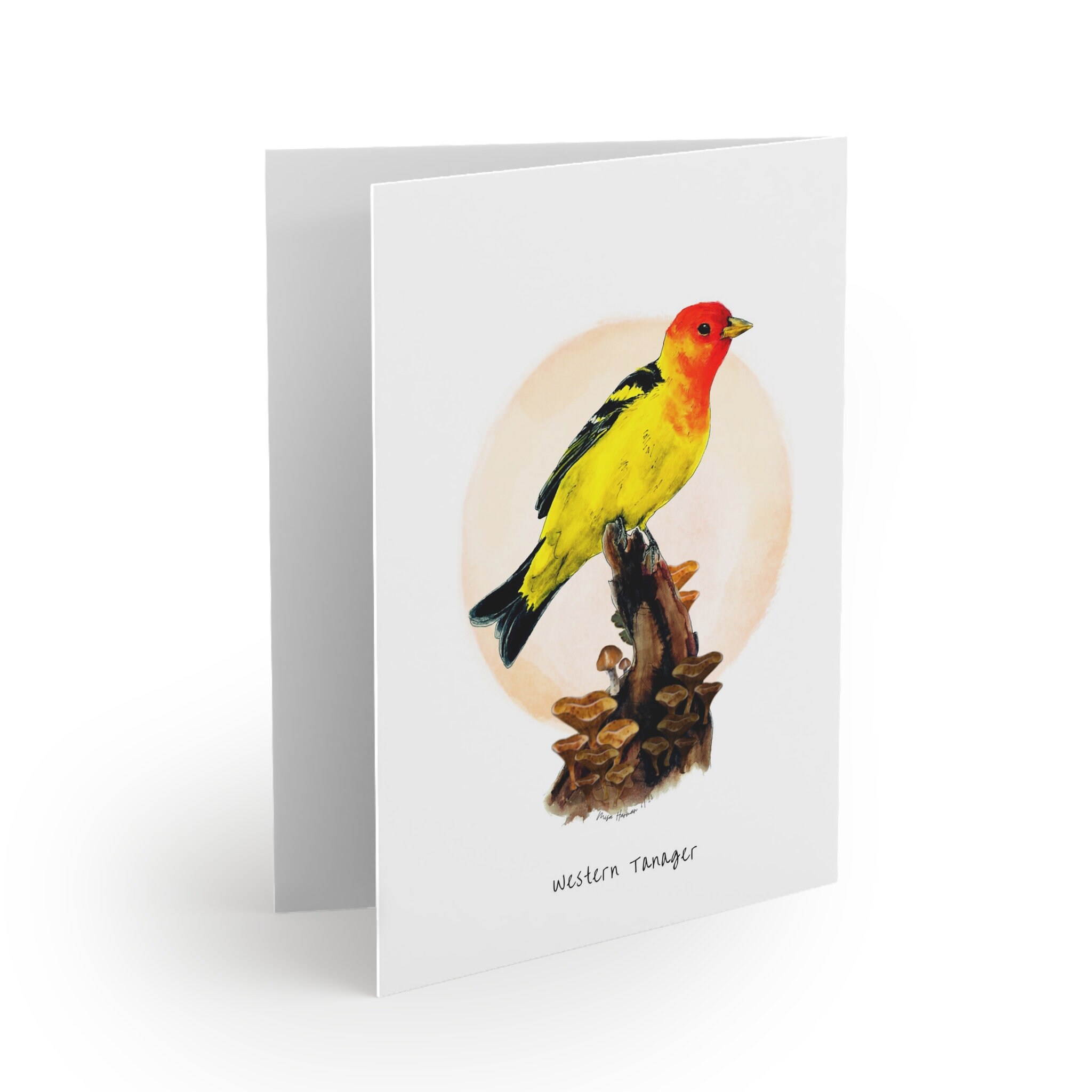 Western Tanager Greeting Cards - Etsy