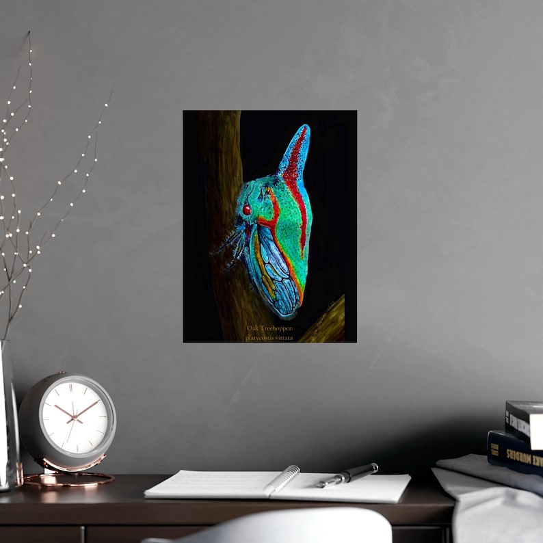 Oak Treehopper Poster - Etsy