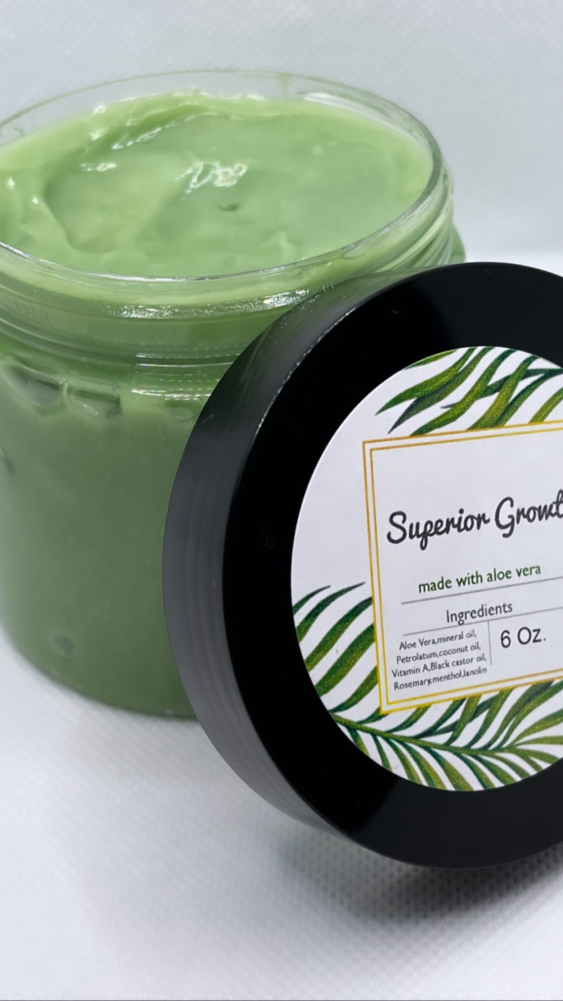Superior Growth Grease, All Natural Hair Grease,aloe Vera Hair Grease ...