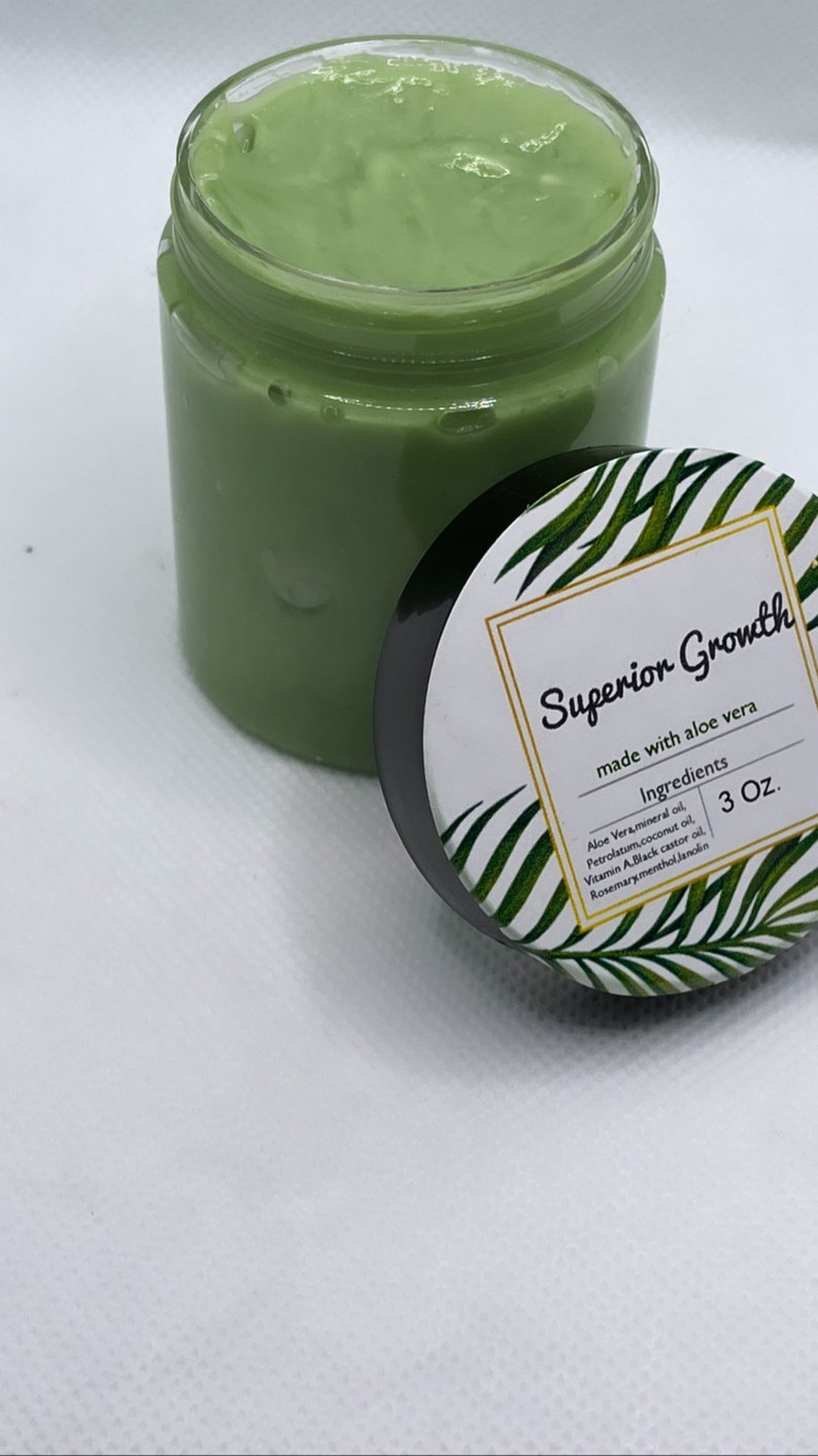 Superior Growth Grease, All Natural Hair Grease,aloe Vera Hair Grease ...