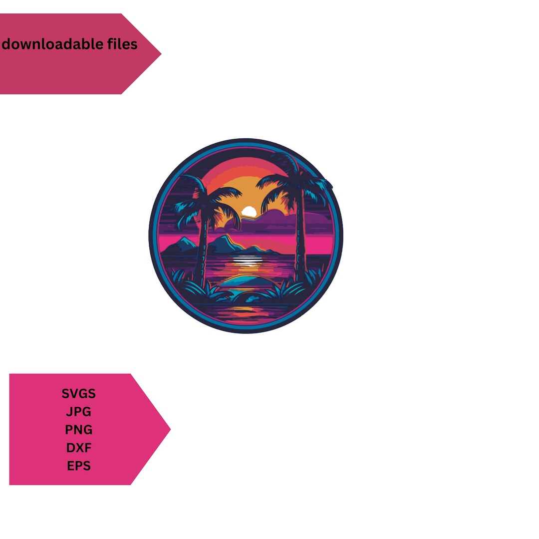 Beach Design Svg, Summer Svg, Summer Png, Sweetshirt Design, Digital ...