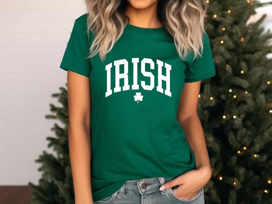 Irish Clover Sweater, St Patricks Day Tshirt, Irish Shamrock, St ...