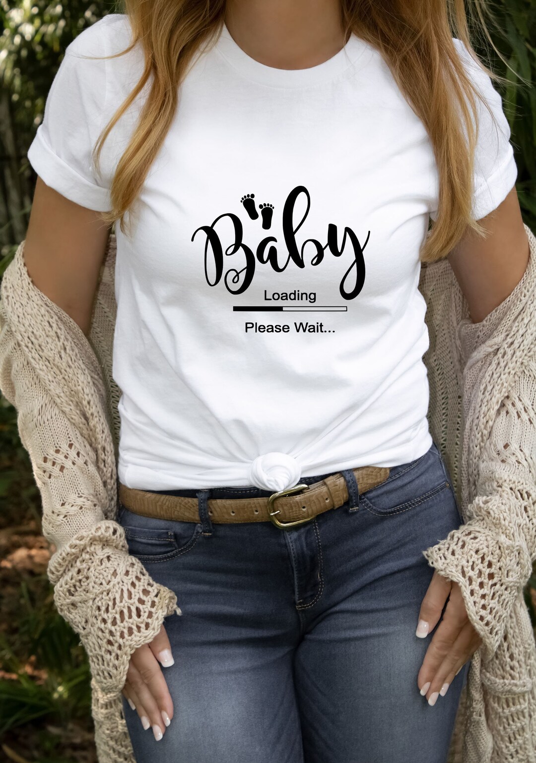 Pregnancy Announcement, Baby Loading Shirt, Birth Shirt , Best Seller ...