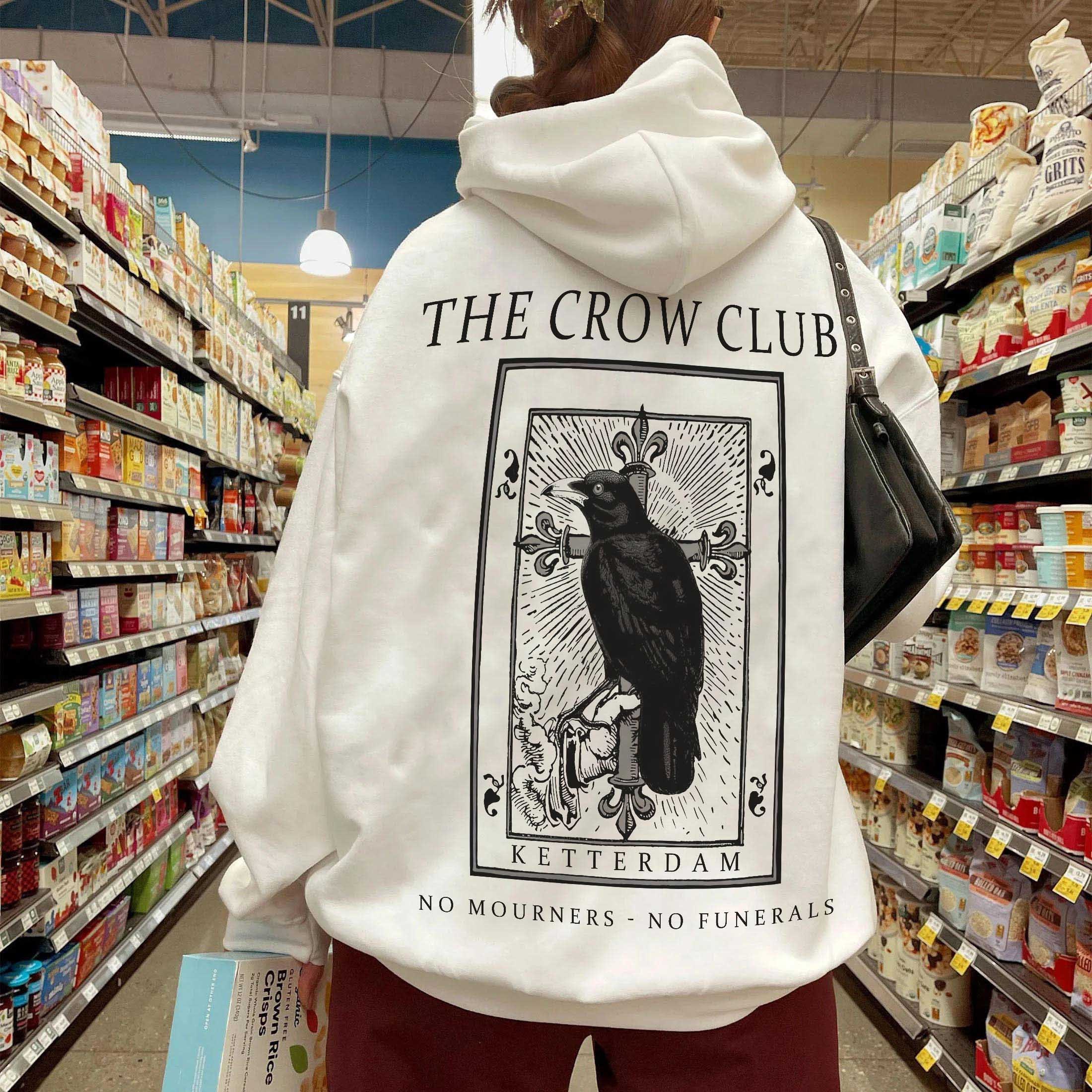 The Crow Club Sweatshirt, Six of Crows Shirt, No Mourners No Funerals ...