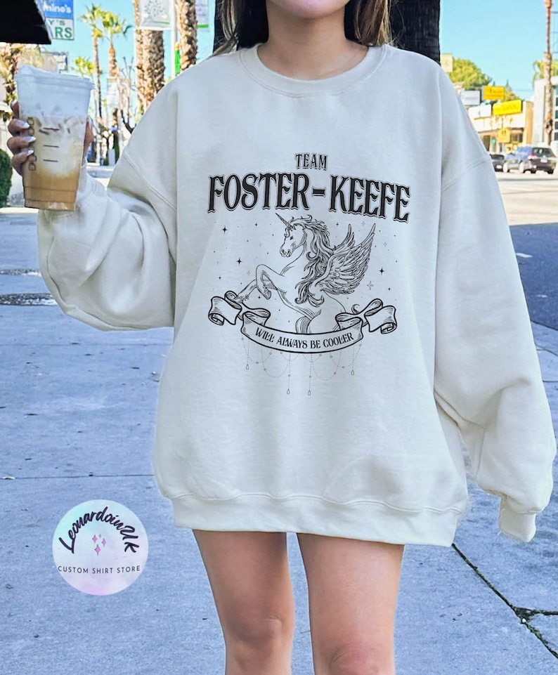 Team Foster-keefe Sweatshirt, Foxfire Academy Shirt, Lost Cities Keeper ...