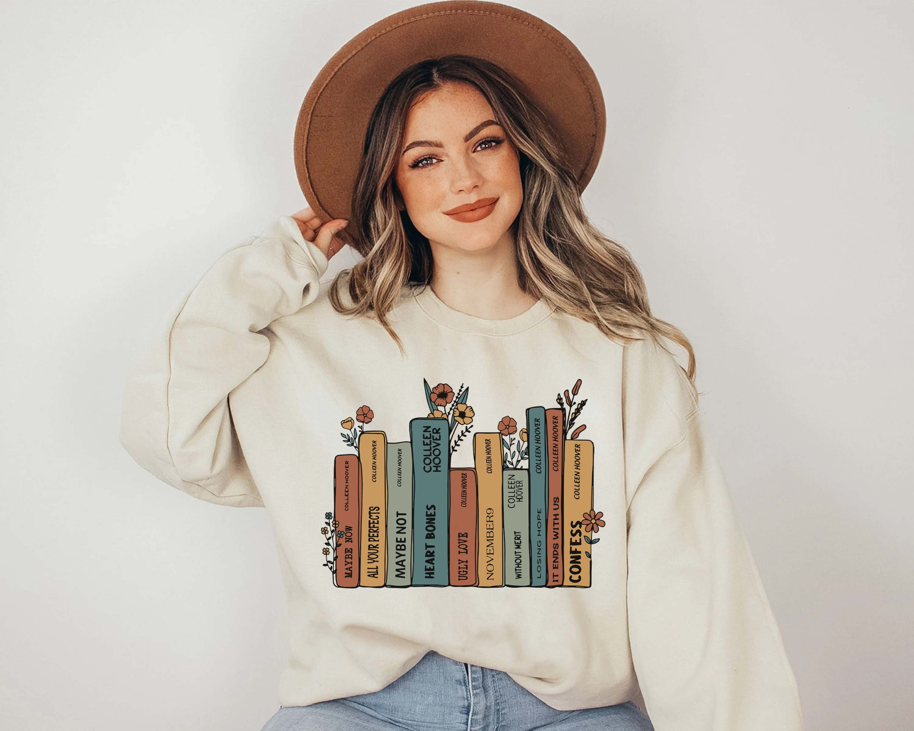 Colleen Hoover Sweatshirt, Colleen Hoover, COHO, Verity, It Ends With ...