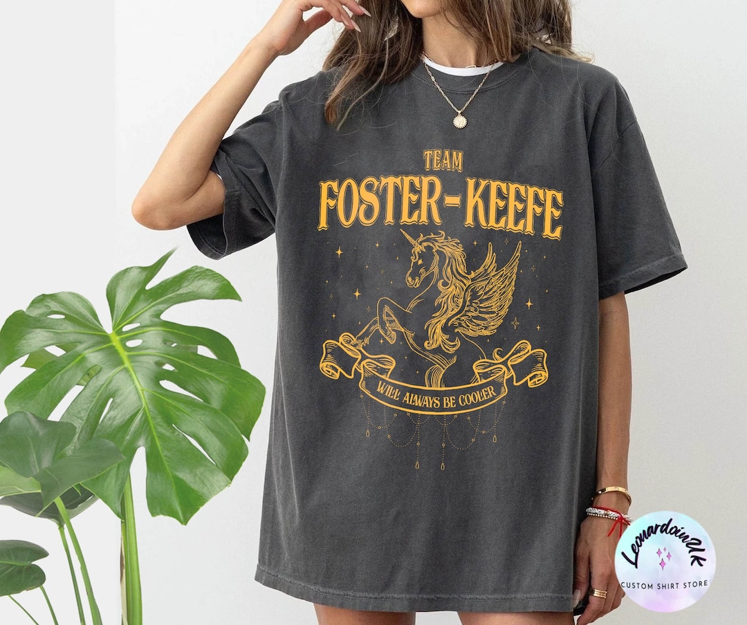 Team Foster-keefe Comfort Color Shirt, Foxfire Academy Shirt, Lost ...