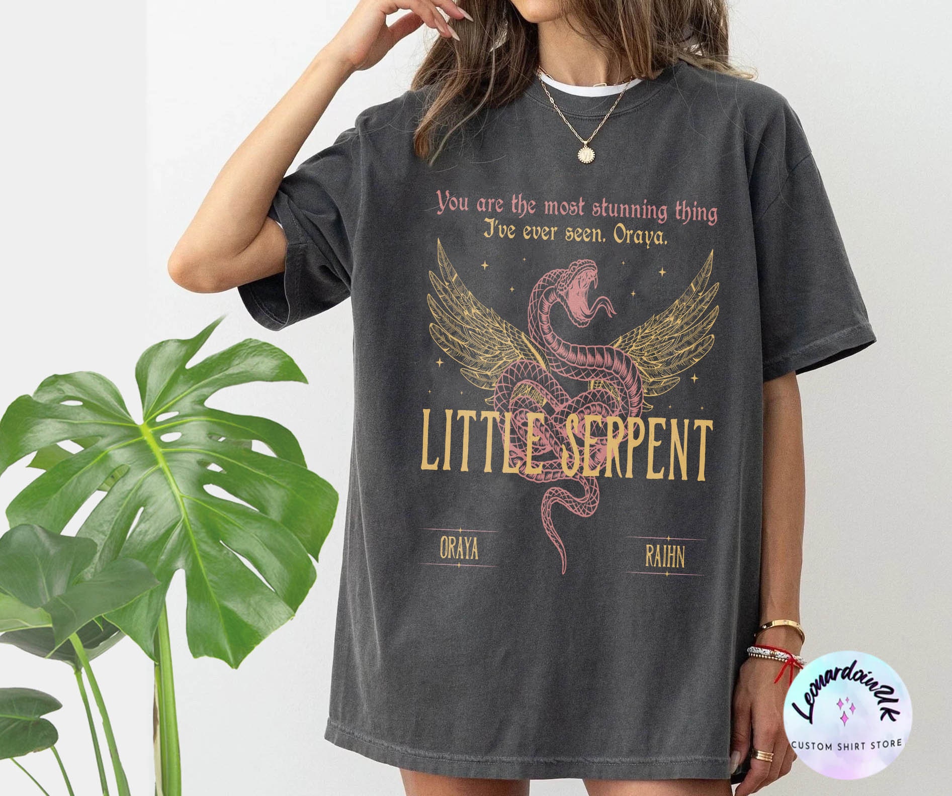 Oraya Little Serpent Comfort Color Shirt, the Serpent and the Wings of ...