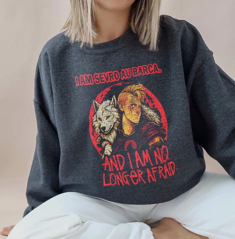 Sevro Red Rising, Omnis Vir Lupus, Howler Hoodie, Book Lover Gift ...