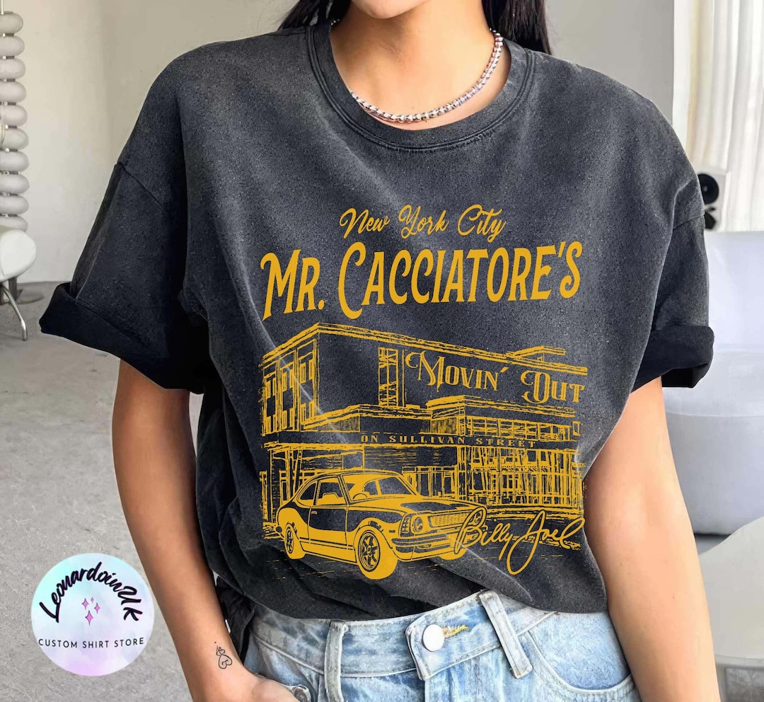 Mr. Cacciatore's on Sullivan Street, Subtle Merch, Movin' Out, Long ...