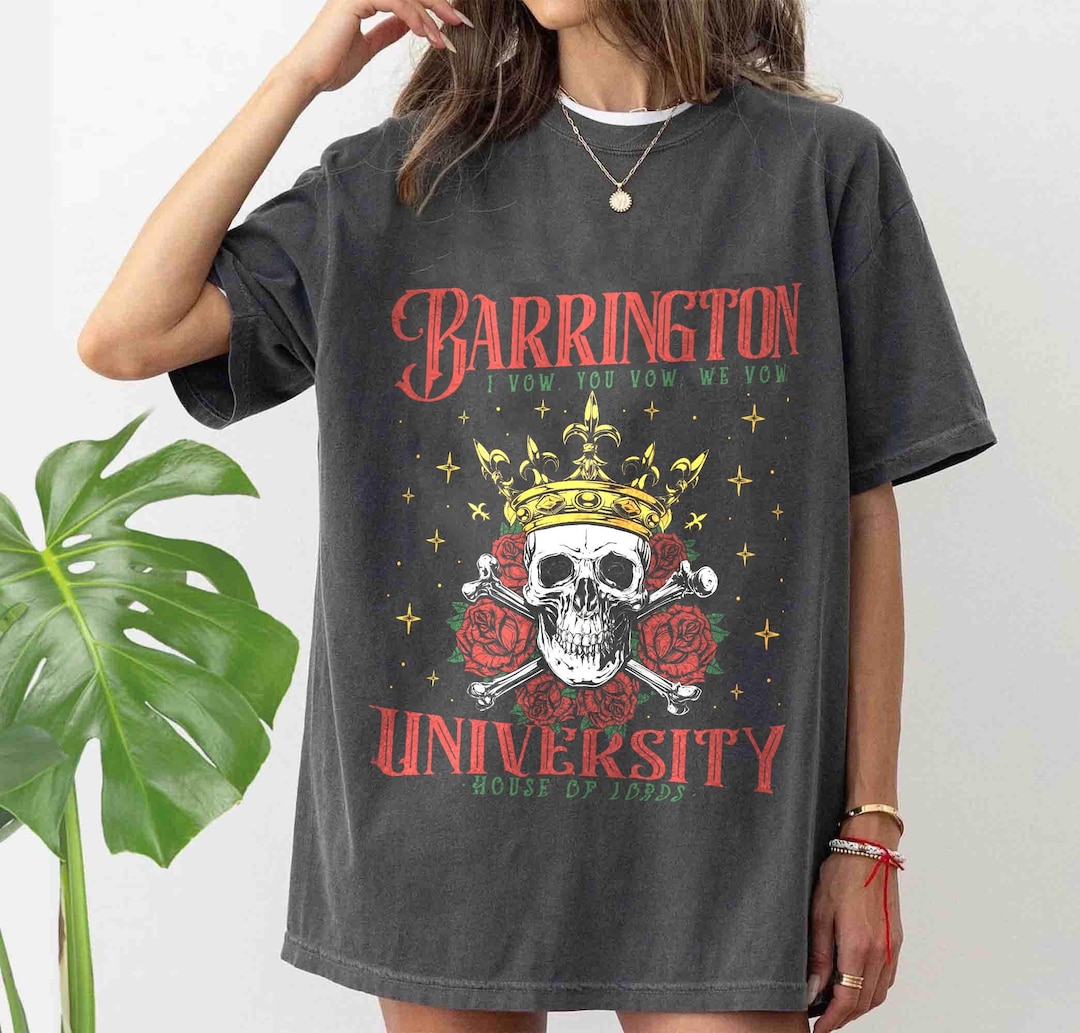 Barrington University Shirt, the Ritual, Smut Shirt, Dark Romance ...