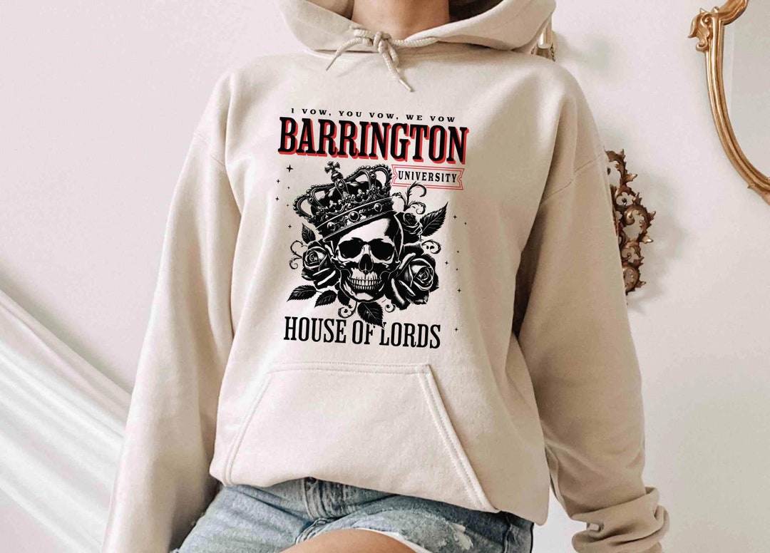 Barrington University Hoodie, the Ritual Shirt, Dark Romance Sweater ...