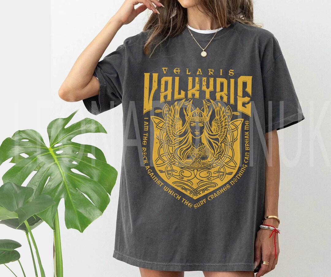 Acotar Comfort Color Shirt, Valkyrie ACOSF Shirt, Nesta Archeron Gwyn ...