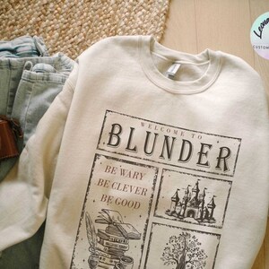 One Dark Window Sweatshirt, Blunder Be Wary Be Clever Be Good, Licensed ...