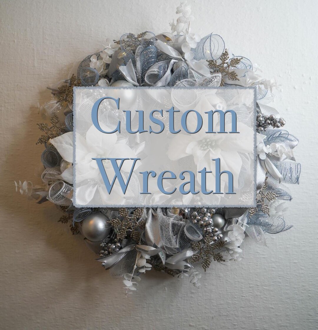 Custom Made-to-order Wreath | Personalized Seasonal Decor | Available ...