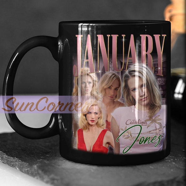 January Tea Cup - Etsy