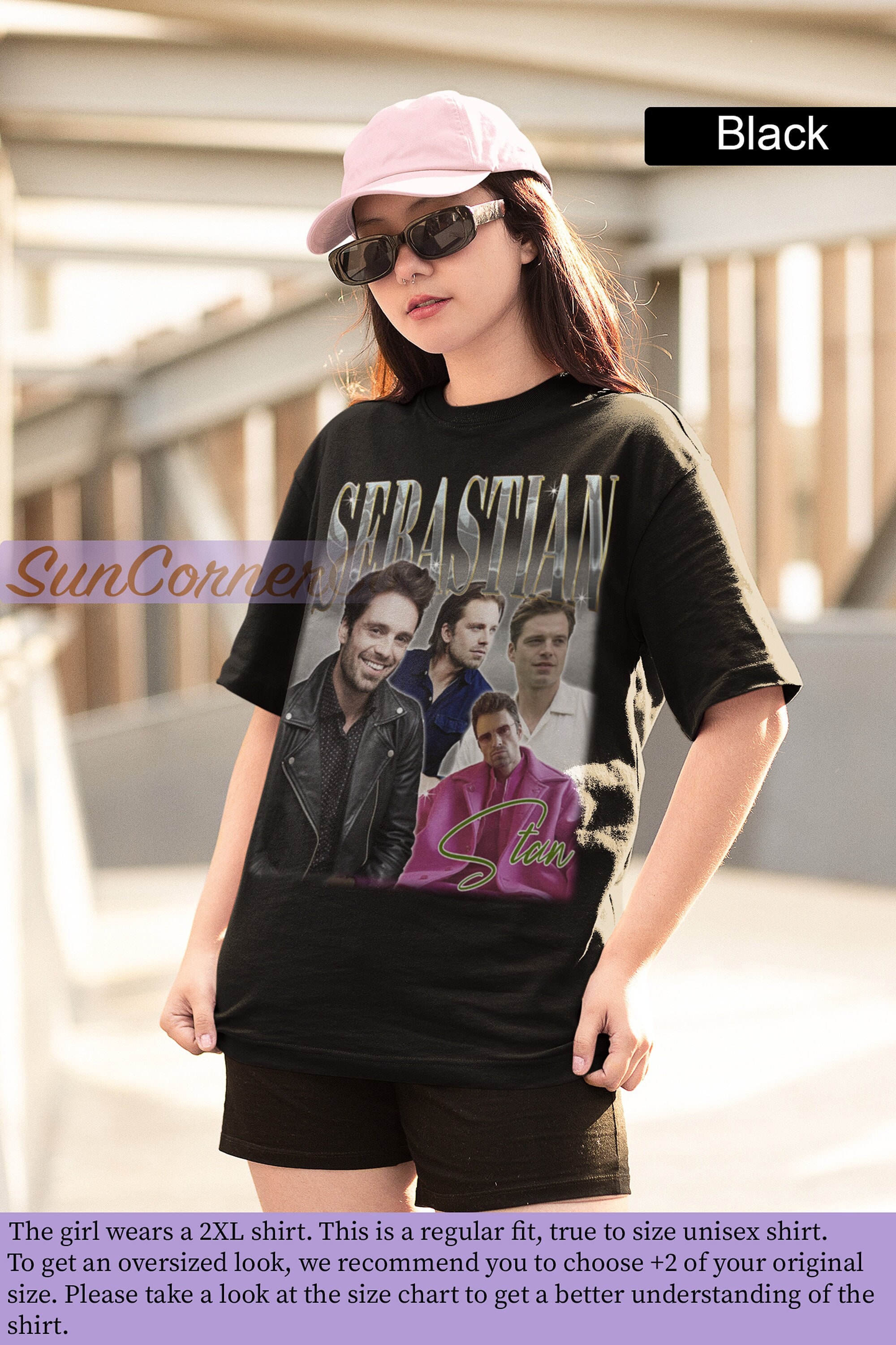 SEBASTIAN STAN Shirt | Sebastian Stan Homage T-Shirt | Sebastian Stan ...