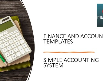 Simple Accounting - Etsy