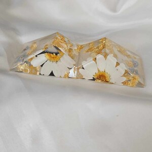 Pressed Flower Photo Frame Resin Photo Frame Gift Idea Anniversary ...